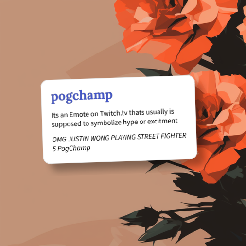 Urban Dictionary: pogchamp