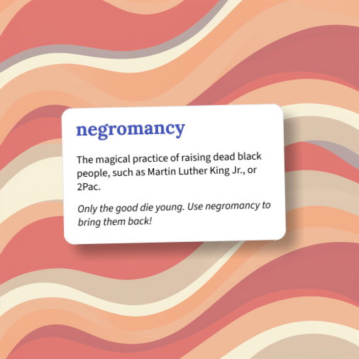 Urban Dictionary: negromancy