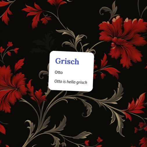 Urban Dictionary: Grisch