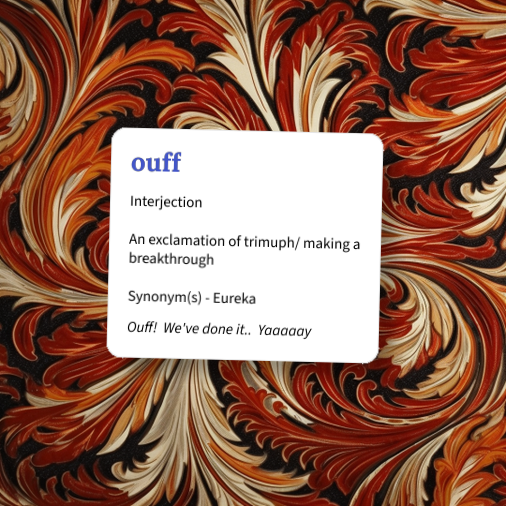 Urban Dictionary: ouff