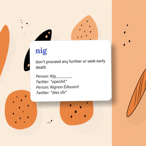 Urban Dictionary: nig