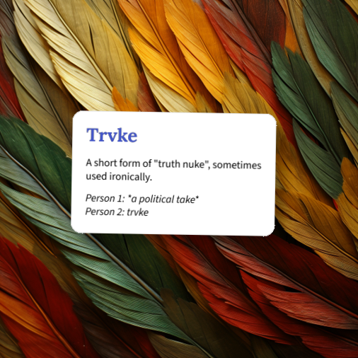Urban Dictionary: Trvke