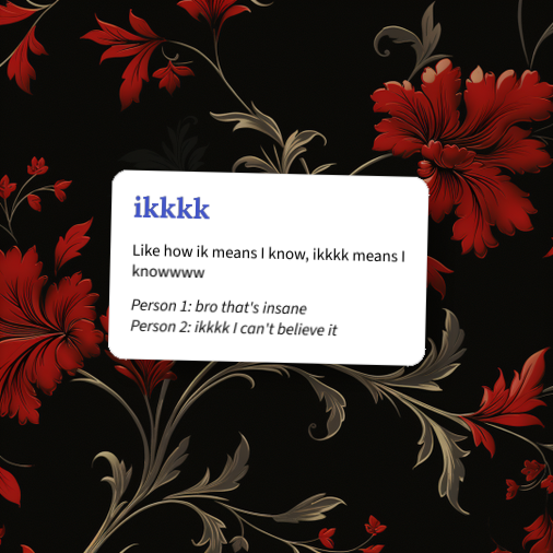 Urban Dictionary: ikkkk