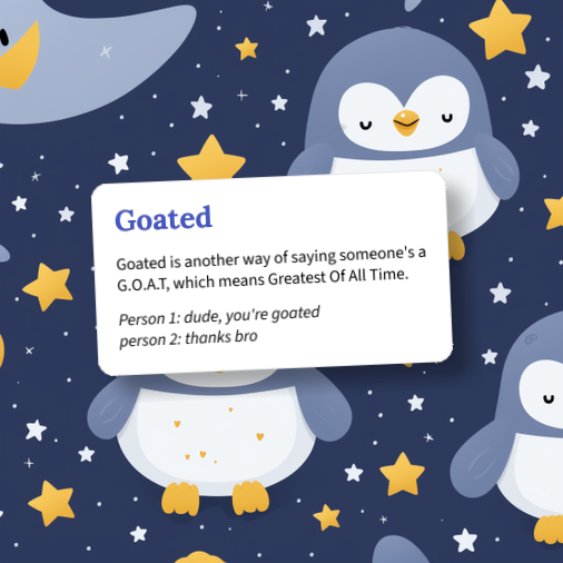 Urban Dictionary: Goated