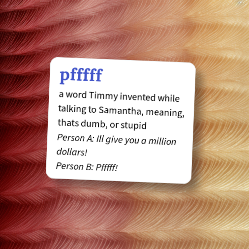Urban Dictionary: pfffff