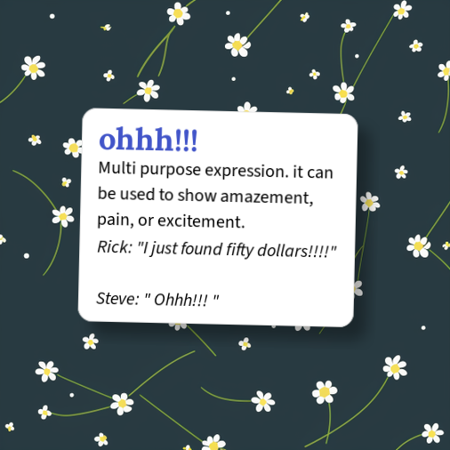 Urban Dictionary: ohhh!!!
