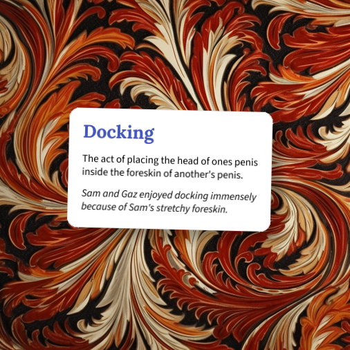 Urban Dictionary: docking