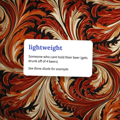 Urban Dictionary: lightweight