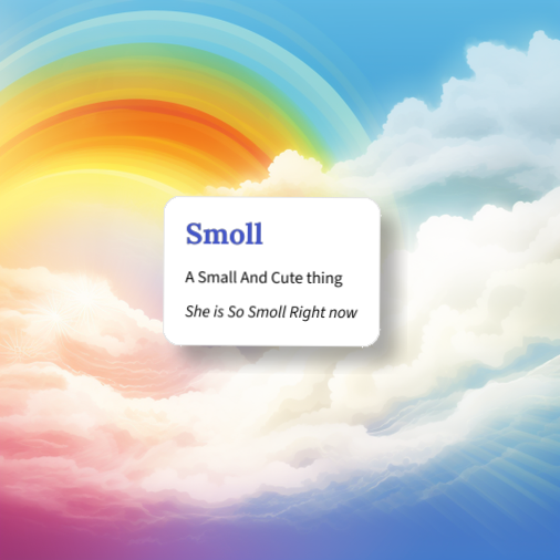 Urban Dictionary: Smoll