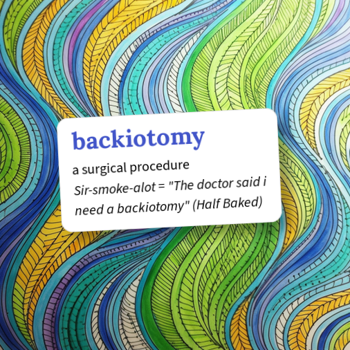 Urban Dictionary: backiotomy