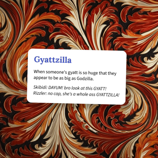 Urban Dictionary: Gyattzilla