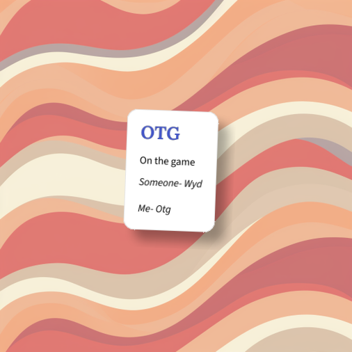 Urban Dictionary: OTG