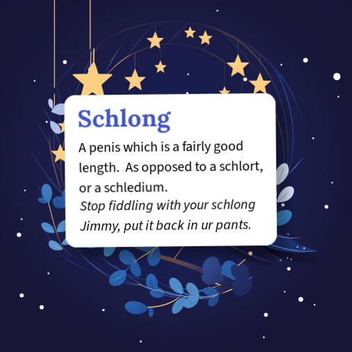 Urban Dictionary: Schlong