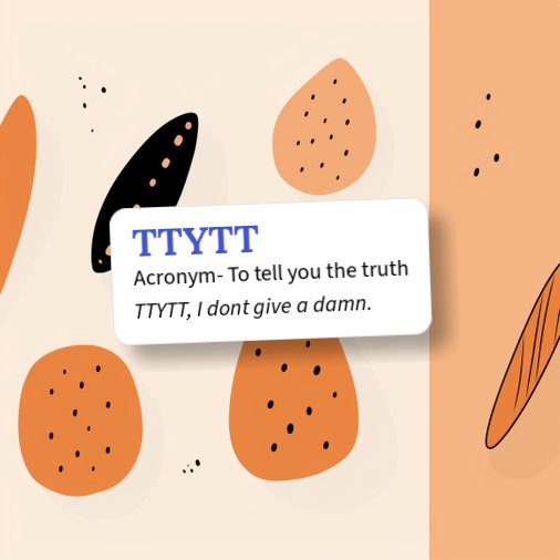 Urban Dictionary: TTYTT