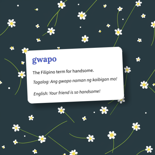 Urban Dictionary: gwapo