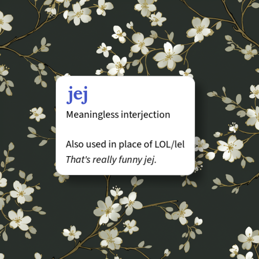 Urban Dictionary: jej