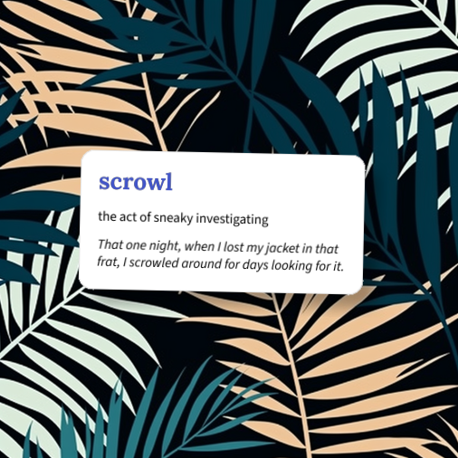 Urban Dictionary: scrowl