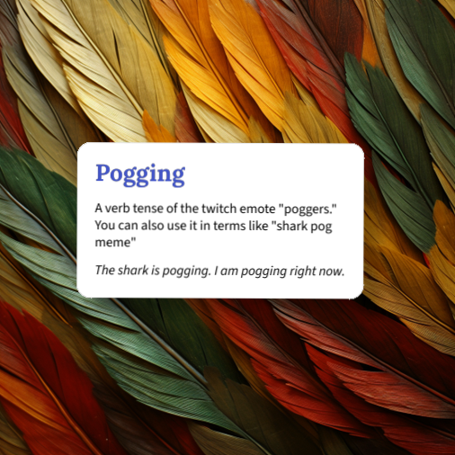 Urban Dictionary: Pogging