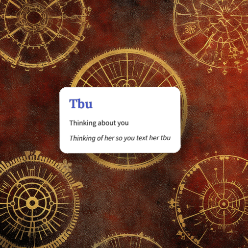 Urban Dictionary: Tbu