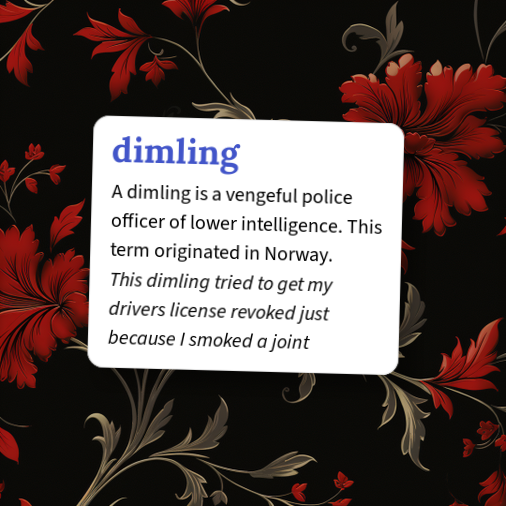 Urban Dictionary: dimling