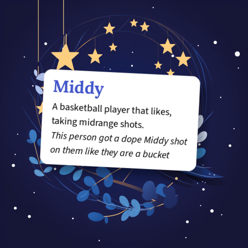 Urban Dictionary: Middy