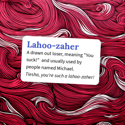 Urban Dictionary: Lahoo-zaher