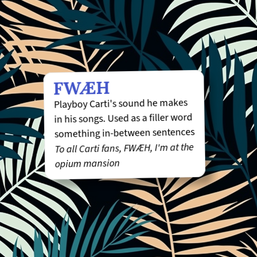 Urban Dictionary: FWÆH