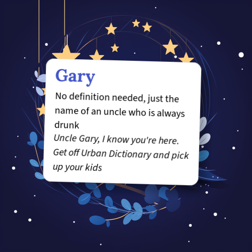 Urban Dictionary: Gary