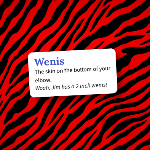 Urban Dictionary: Wenis