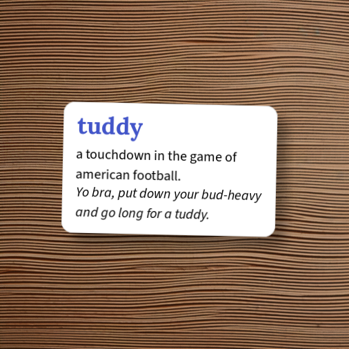 Urban Dictionary: tuddy