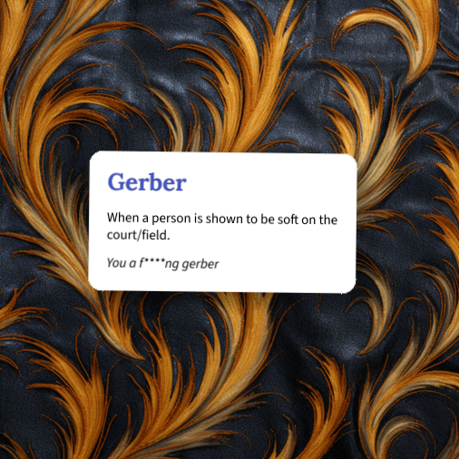 Urban Dictionary: Gerber