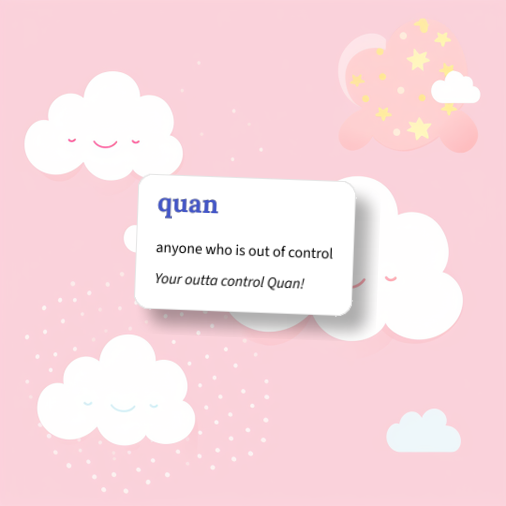 Urban Dictionary: quan