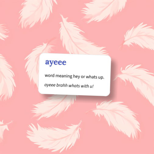 Urban Dictionary: ayeee