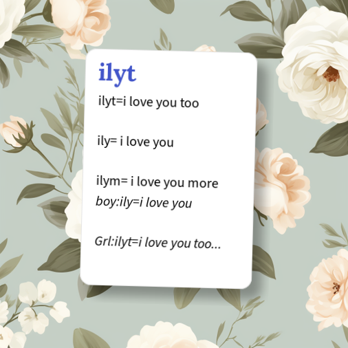 Urban Dictionary: ilyt