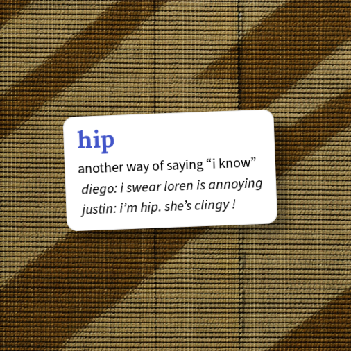 Urban Dictionary: hip