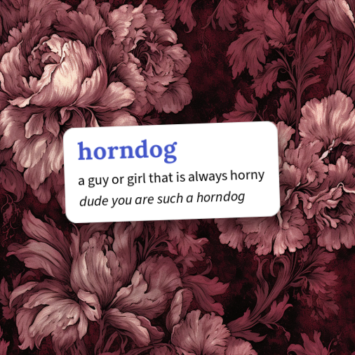 Urban Dictionary: horndog