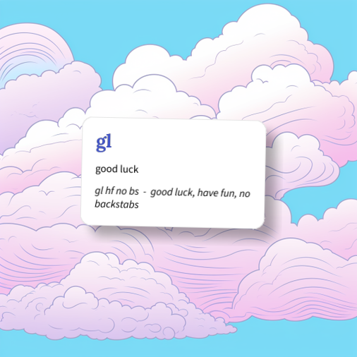 Urban Dictionary: gl