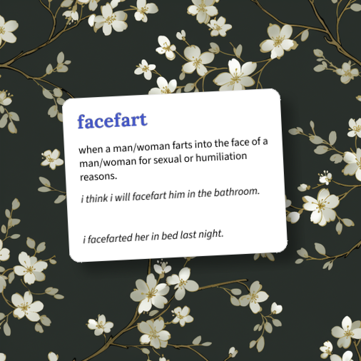 Urban Dictionary: facefarting