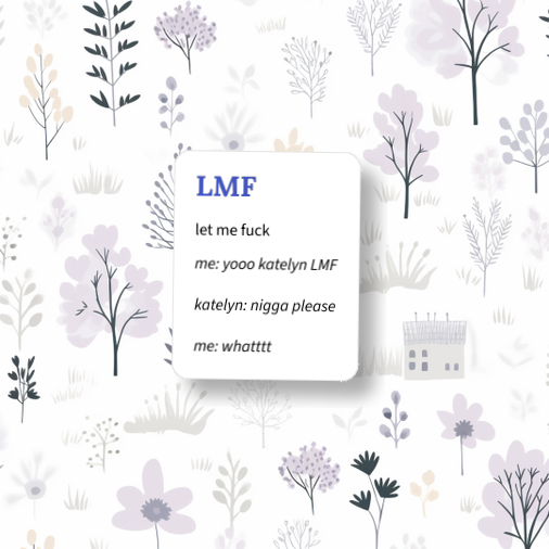 Urban Dictionary: LMF