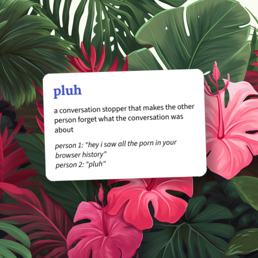Urban Dictionary: pluh