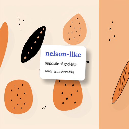 Urban Dictionary: nelson-like