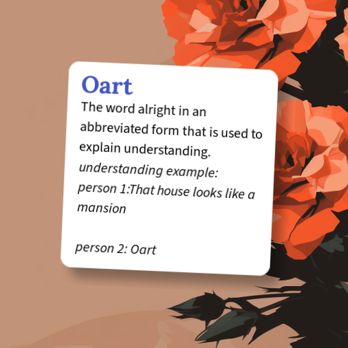 Urban Dictionary: Oart