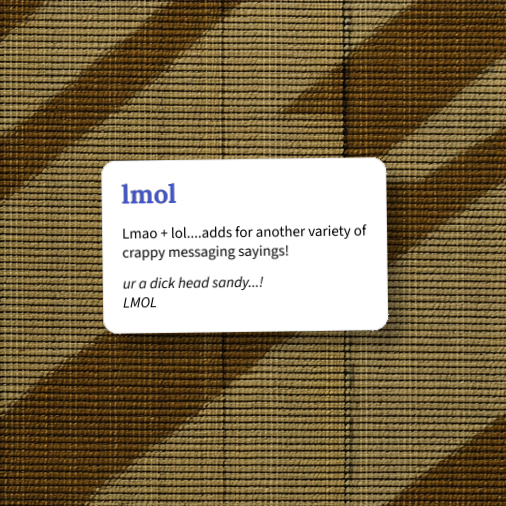 Urban Dictionary: lmol