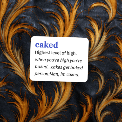 Urban Dictionary: caked