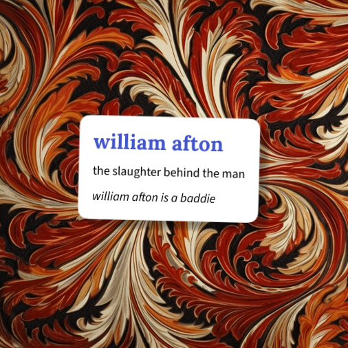 Urban Dictionary: William Afton