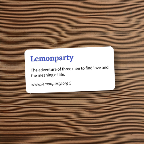Urban Dictionary: lemonparty