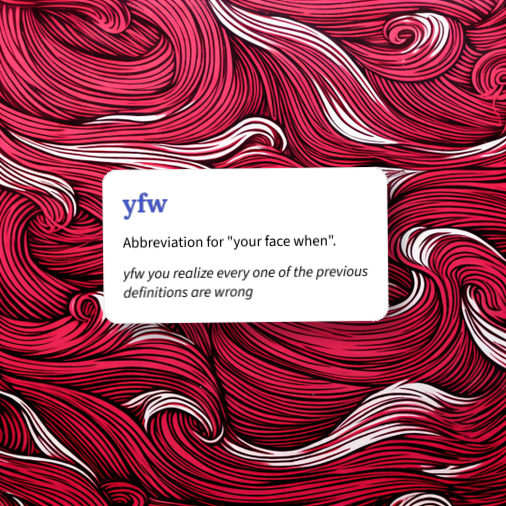 Urban Dictionary: yfw