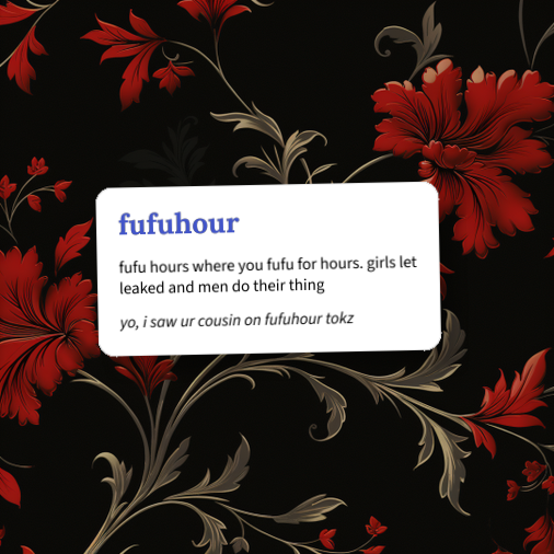 Urban Dictionary: fufuhour