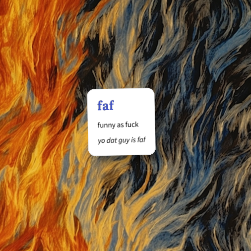 Urban Dictionary: faf