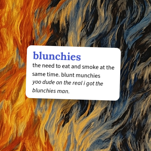 Urban Dictionary: blunchy